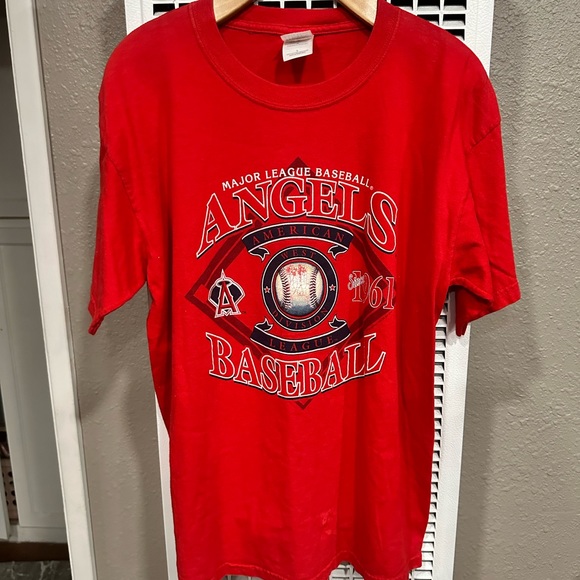 Shirts | Vintage Angles Baseball Shirt | Poshmark
